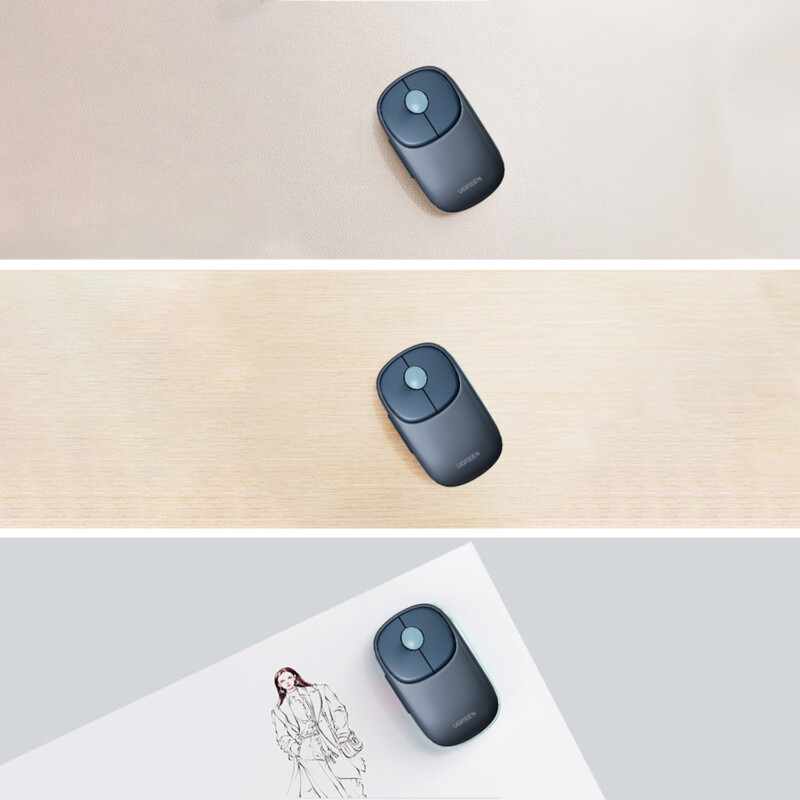 Ugreen FUN+ 4000 DPI 2.4GHz Kablosuz ve Bluetooth Şarj Edilebilir Mouse ...